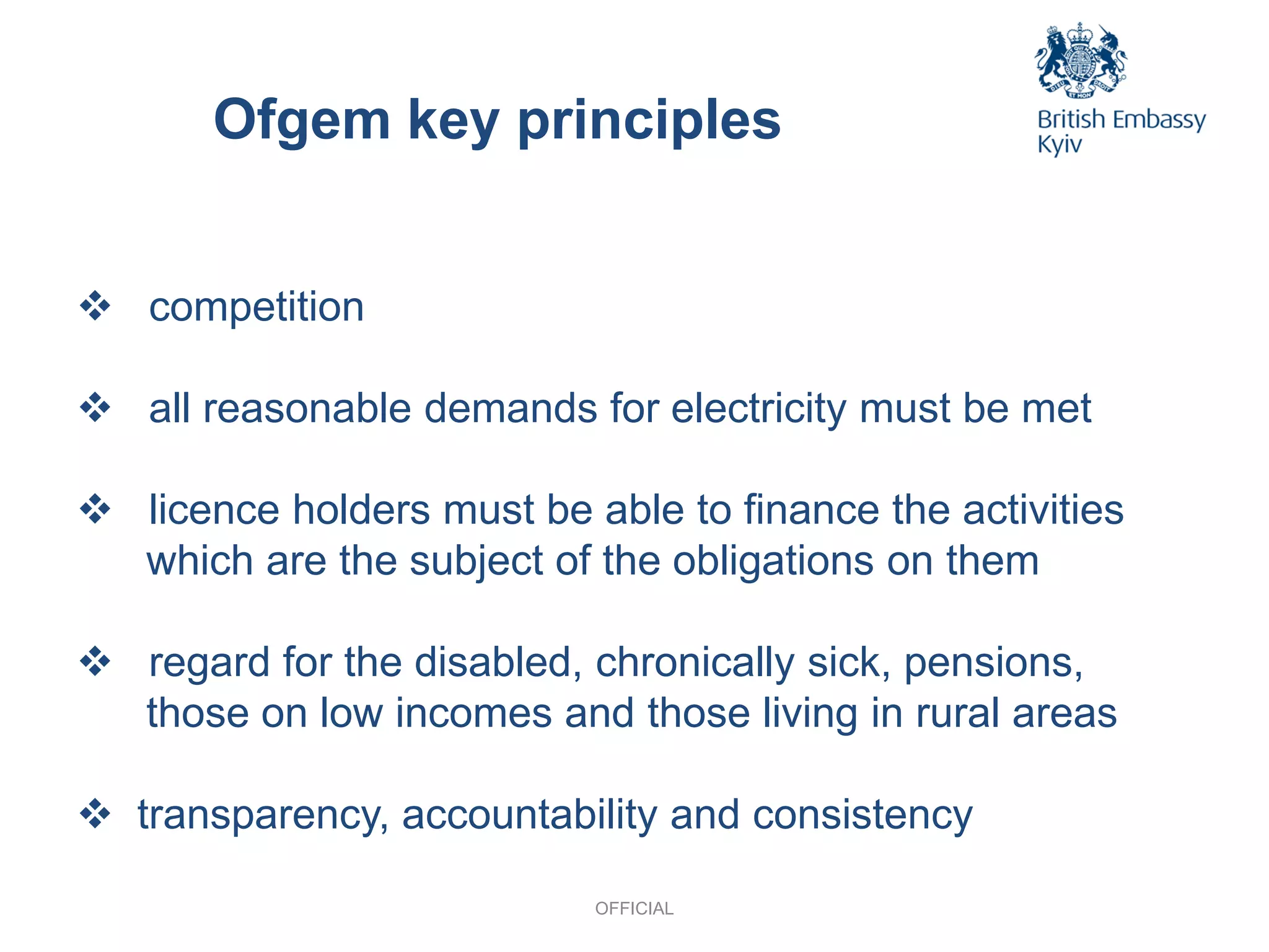 Consumer are and successful energy reforms | PPT