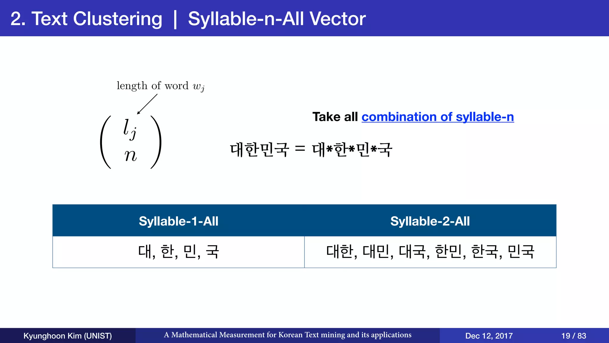 Korean Text mining | PPT | Free Download