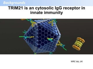 Protein degradation by TRIM-Away, a novel tool learned from innate ...