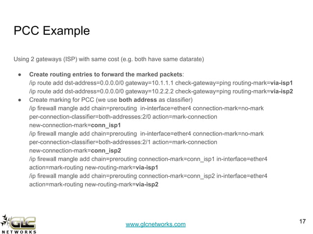 Mikrotik Load Balancing with PCC | PDF