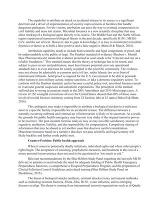 Approach to preparing for a biological attack (2017) | PDF