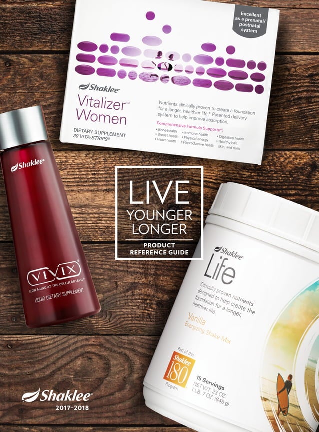 Shaklee Product Catalog 2017-2018 | PDF