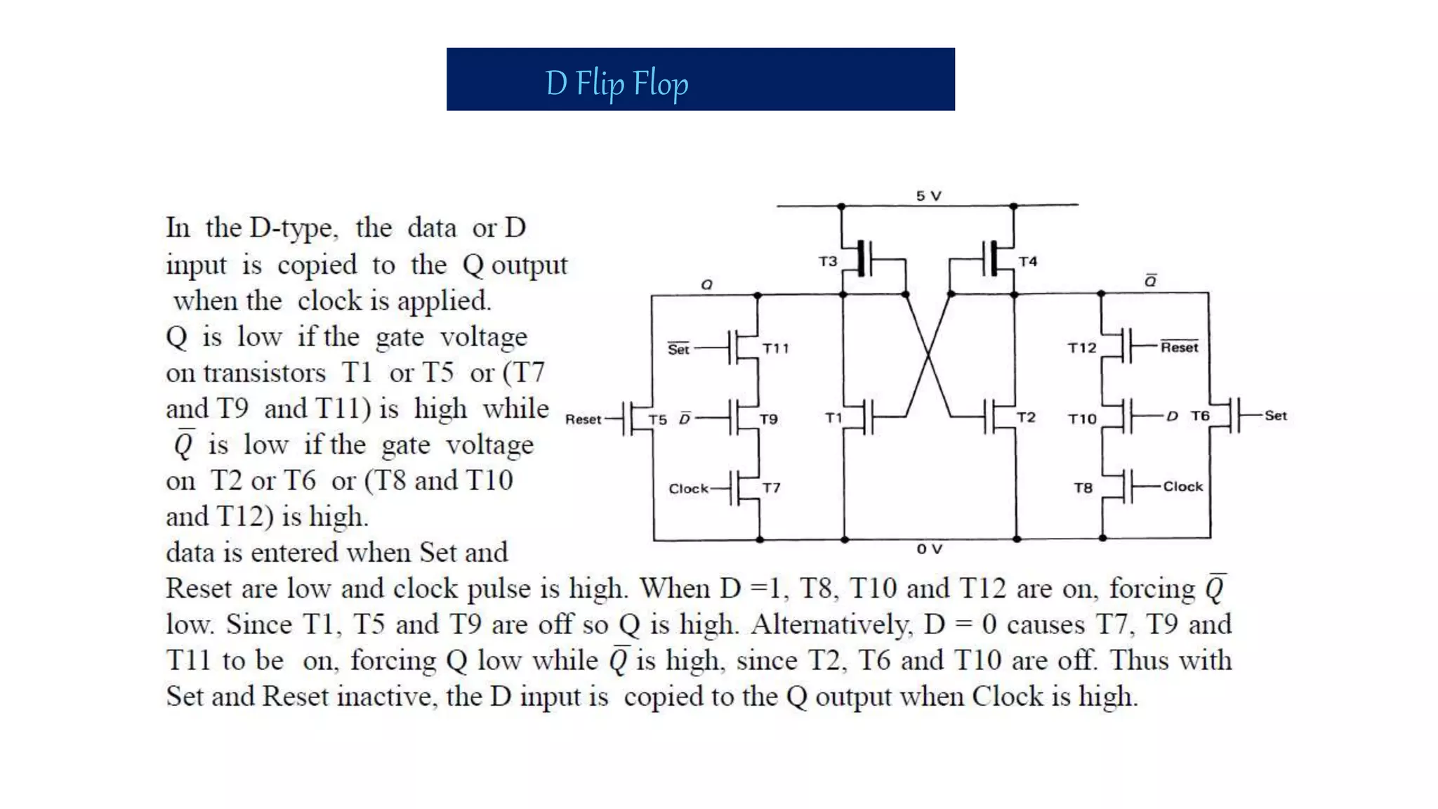 Presentation On Flip-Flop | PPTX