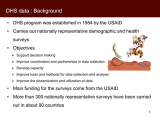 Uncovering DHS data for livestock research | PPTX