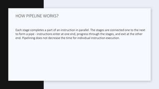 Pipelining | PPTX | Computing | Technology & Computing