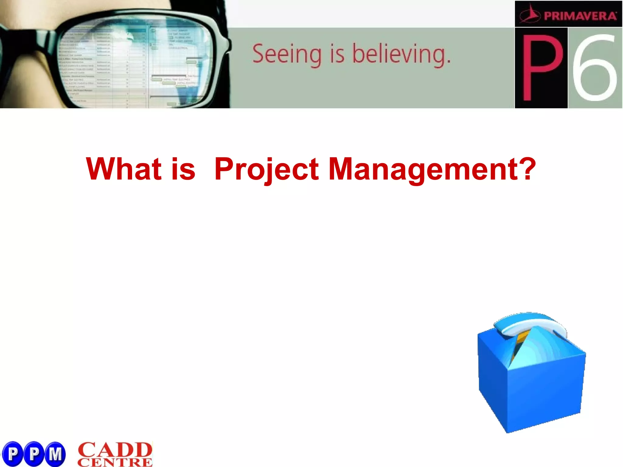 Primavera Project Management | PPT