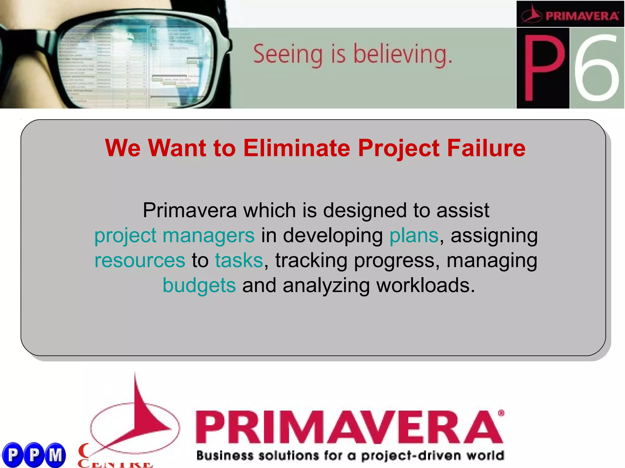 Primavera Project Management | PPT