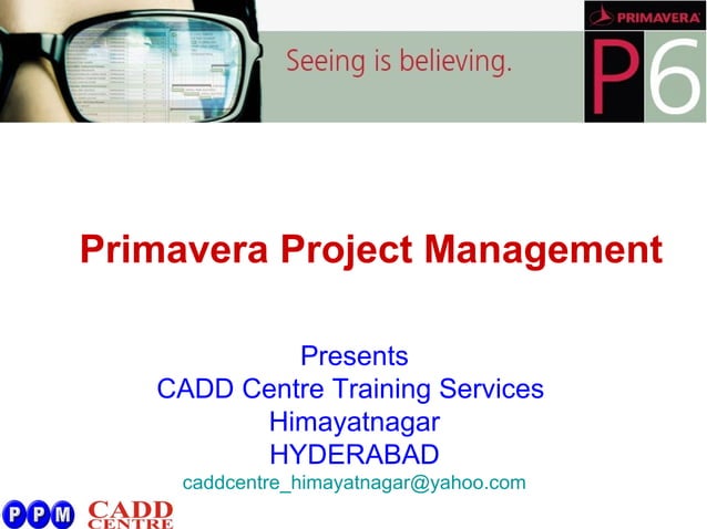 Primavera Project Management | PPT | Computer Software and Applications ...