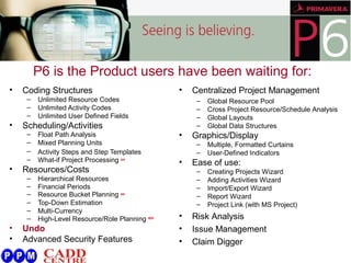 Primavera Project Management | PPT