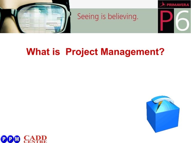 Primavera Project Management | PPT | Computer Software and Applications ...