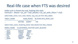 Full Table Scan: friend or foe | PPTX
