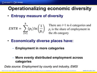 Five Ways Economic Diversity Can Help You Monitor Regional ...
