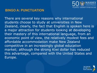 Proofreading bingo | PPTX