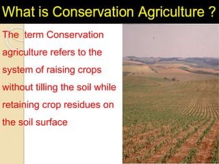 Resource Conservation Technology for Management of Soil Health | PPT