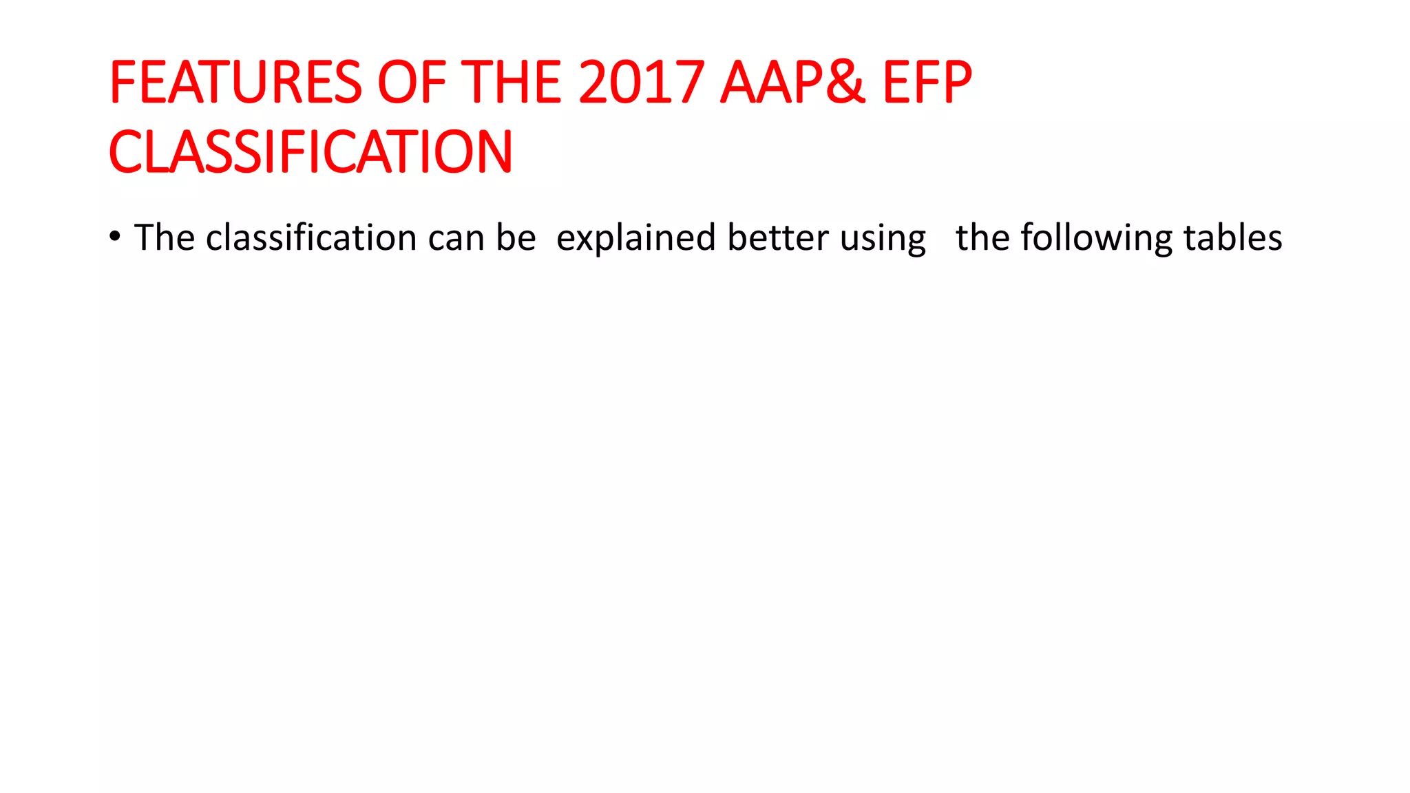 2017 AAP Classification.pptx