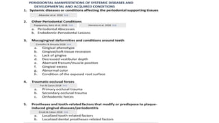 2017 AAP Classification.pptx | Dental Health | Diseases and Conditions