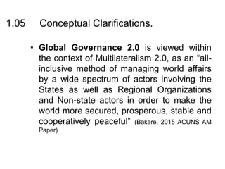 The Next-core of Global Governance Model Unveiled: The Synthesis of ...