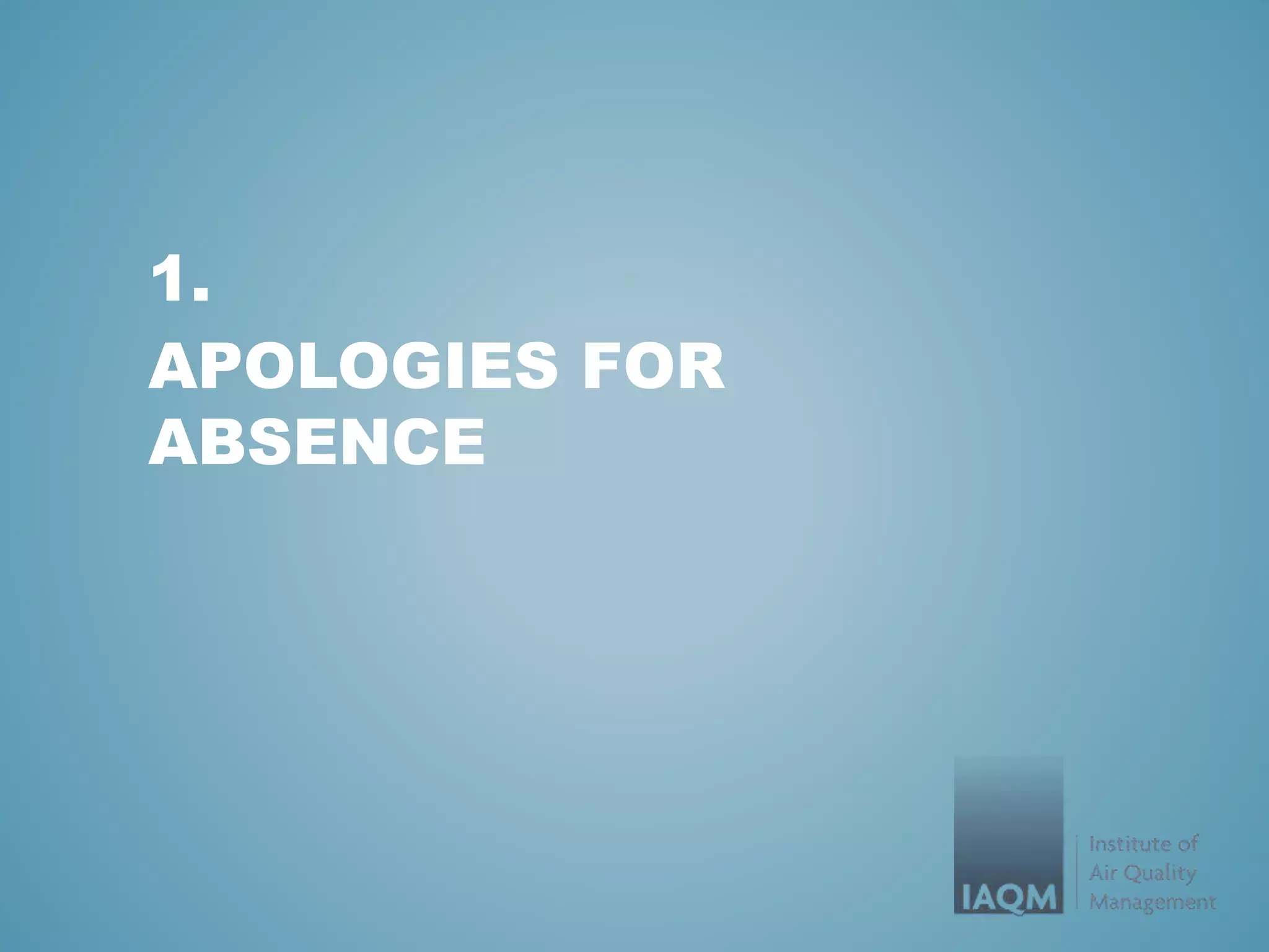 Dr Claire Holman - 2017 IAQM AGM Chairs report | PPTX