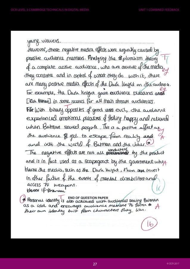 2017 audience effects examples and commentary | PDF