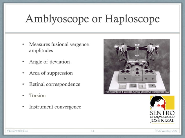 2017 Basic Motility Examination | PDF | Eye and Vision Conditions ...