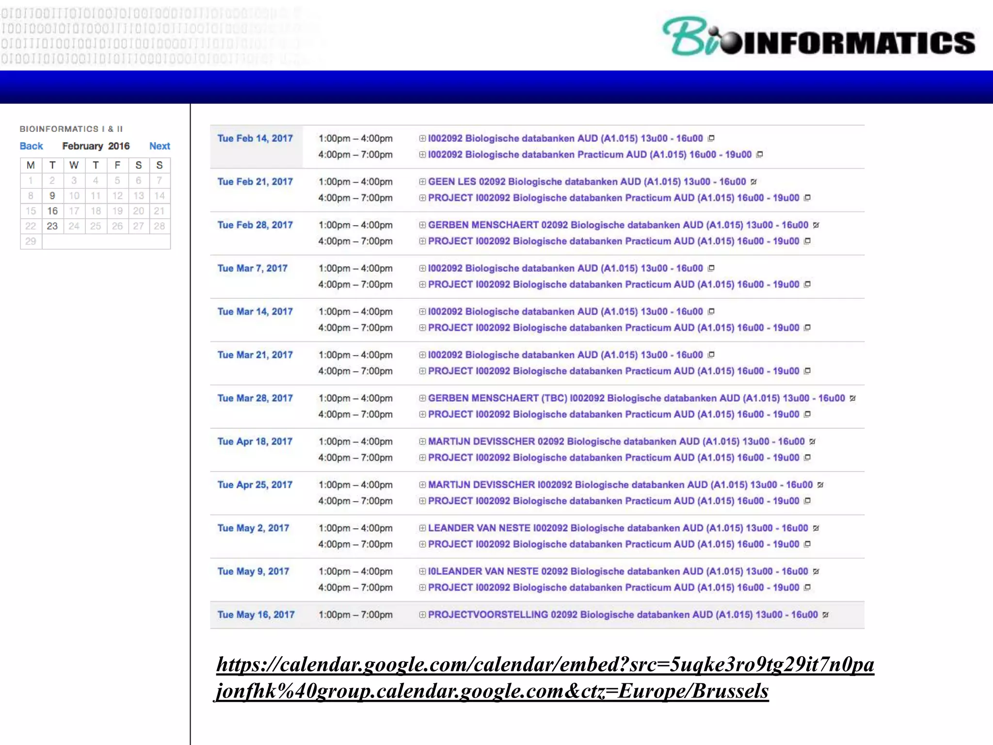 2017 biological databases_part1_vupload | PPT