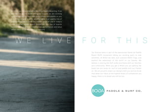 BOGA Stand UP Paddle & Surf Catalog | PDF