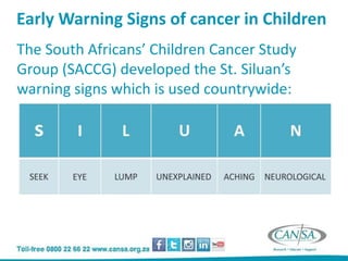 Childhood Cancer Awareness - CANSA 2017 | PPTX