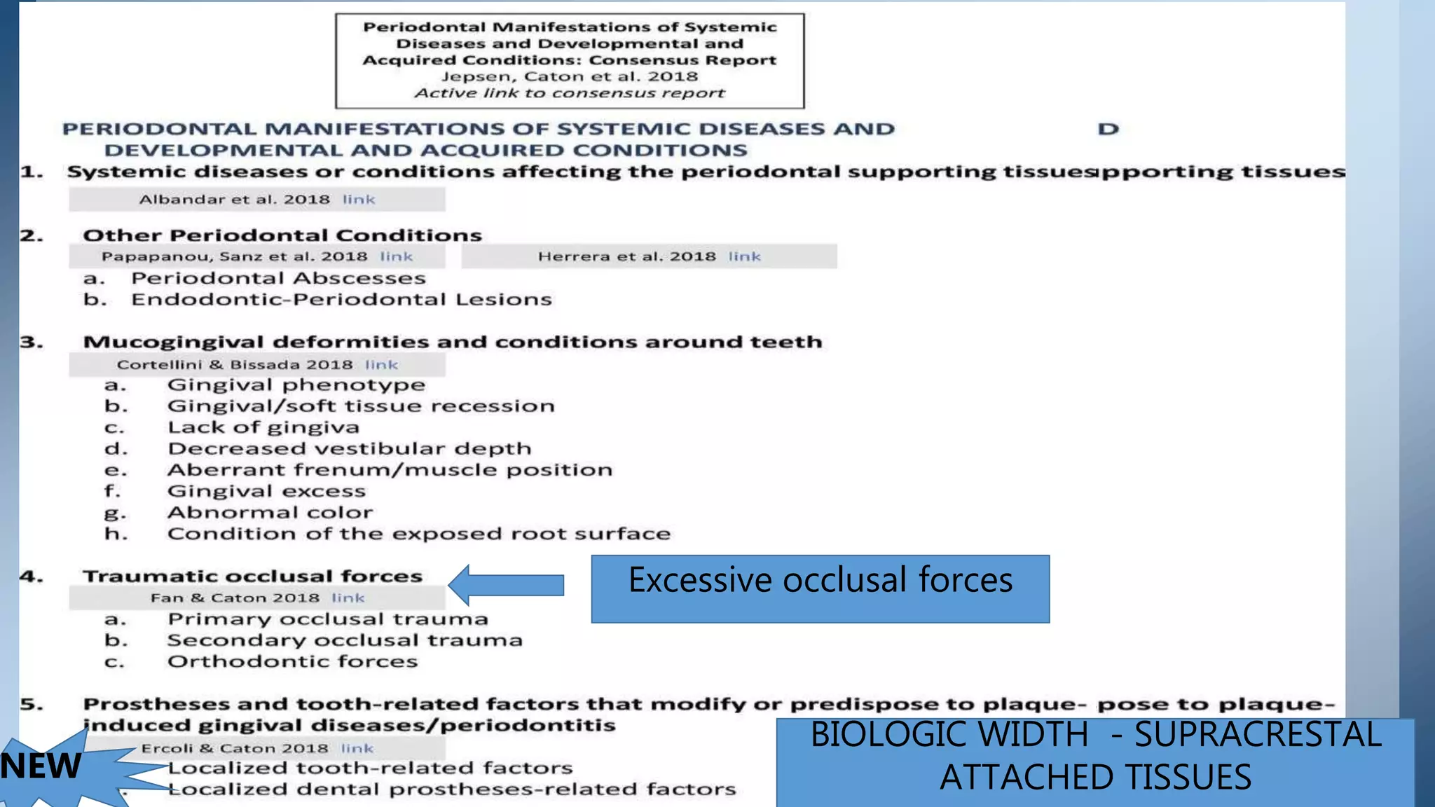 2017 classification of periodontal and periimplant diseases | PPTX