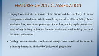 2017 classification of periodontal and periimplant diseases | PPTX