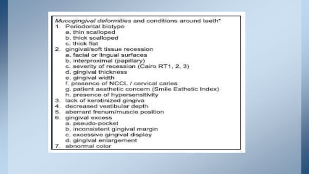 2017 classification of periodontal and periimplant diseases | PPTX