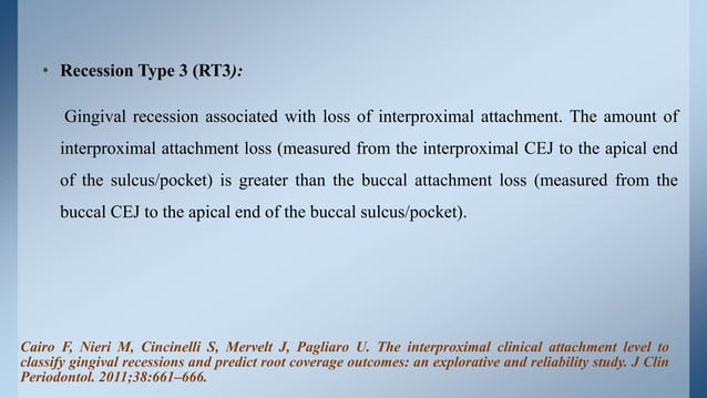 2017 classification of periodontal and periimplant diseases | PPTX