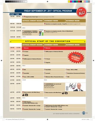 2017 convention official program en_final | PDF | Cloud Computing ...