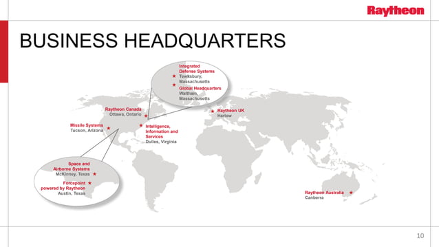 2017 Raytheon Corporate Overview | PDF