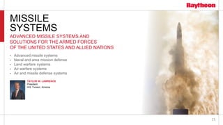 2017 Raytheon Corporate Overview | PDF