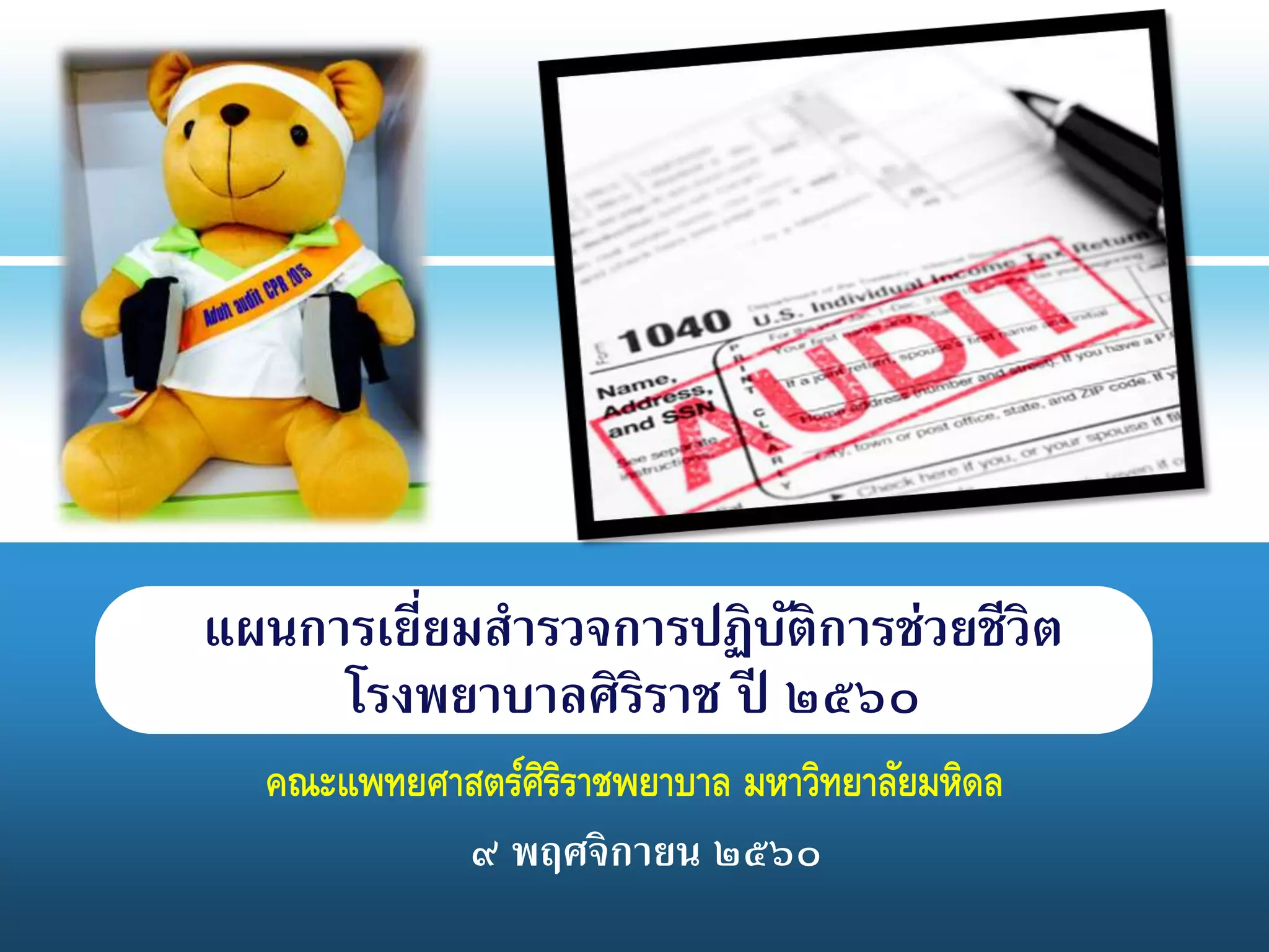 2017 CPR audit | PPSX