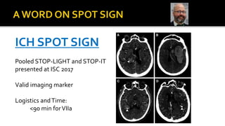 Intracranial Haemorrhage and Anticoagulants in Critical Care | PPTX