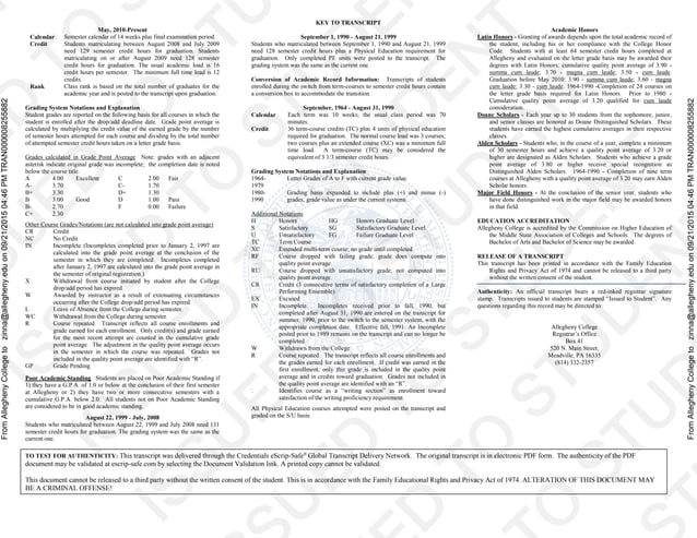Final Transcript AC | PDF