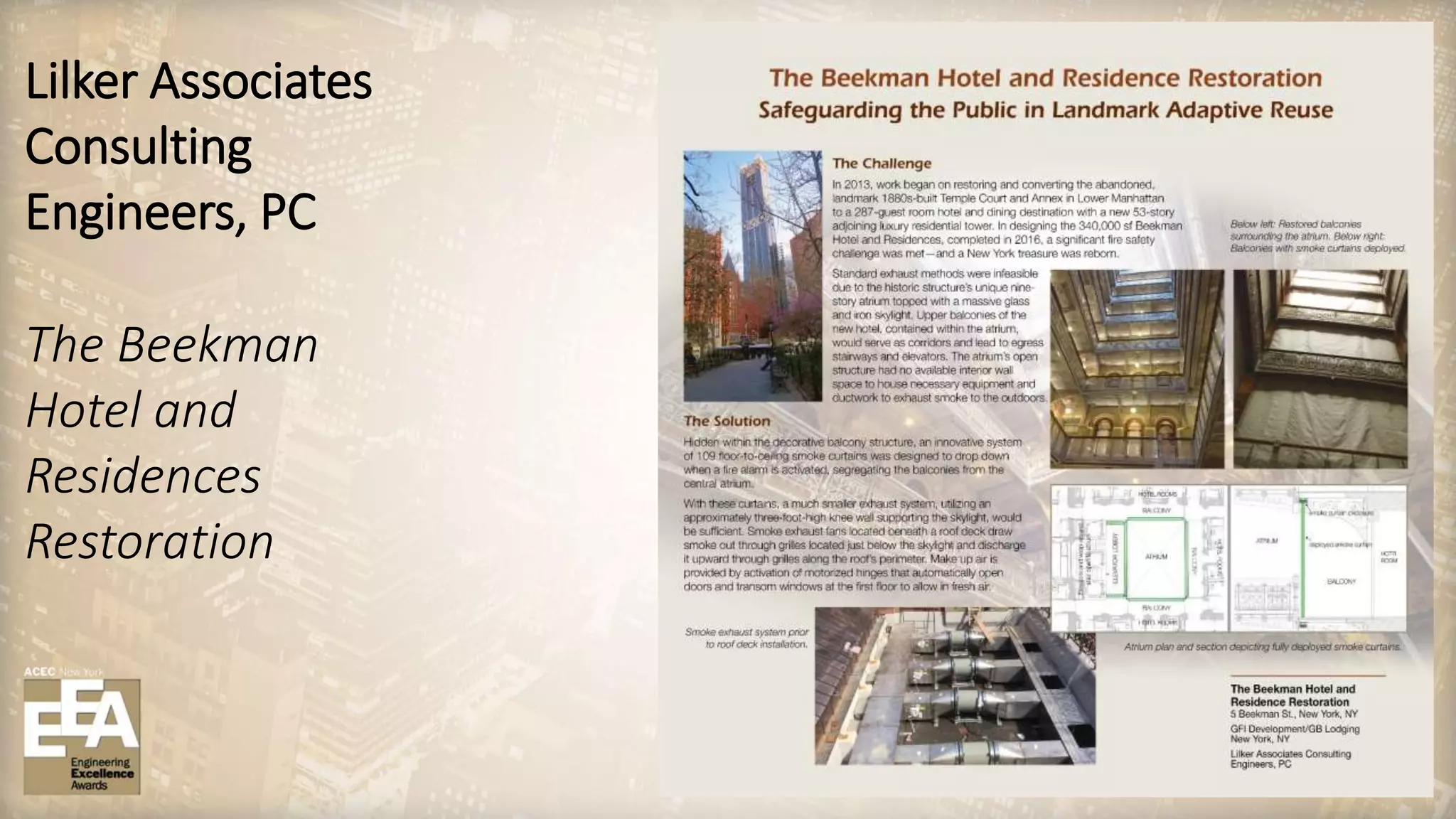 2017 Engineering Excellence Diamond Panels | PPT