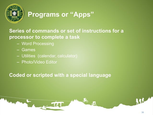 2017 Digital Technology Merit Badge - Boy Scouts of America | PPTX ...