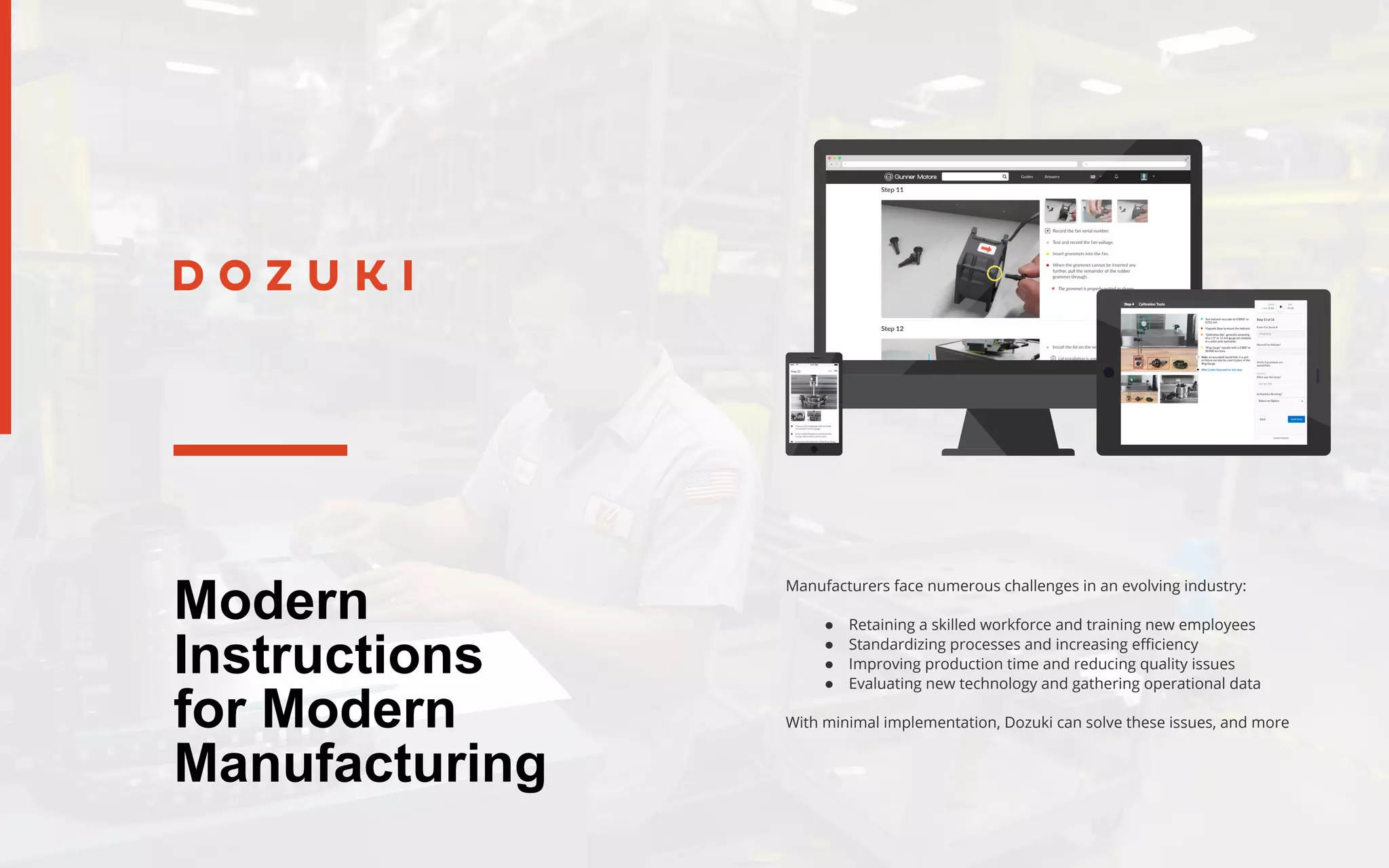 Modern Instructions for Modern Manufacturing with Dozuki | PDF