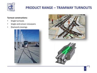 presentation DT - Výhybkárna a strojírna, a.s. | PPTX | Rail Travel ...