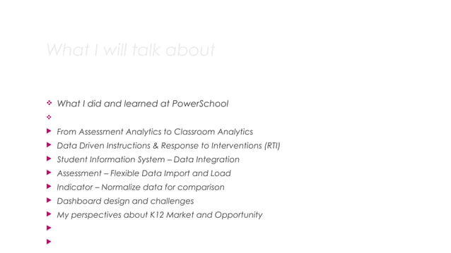 2017 Classroom Analytics | PPT