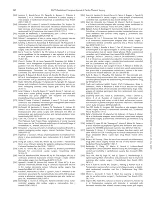 2017 eacts guidelines on perioperative medication in adult cardiac ...