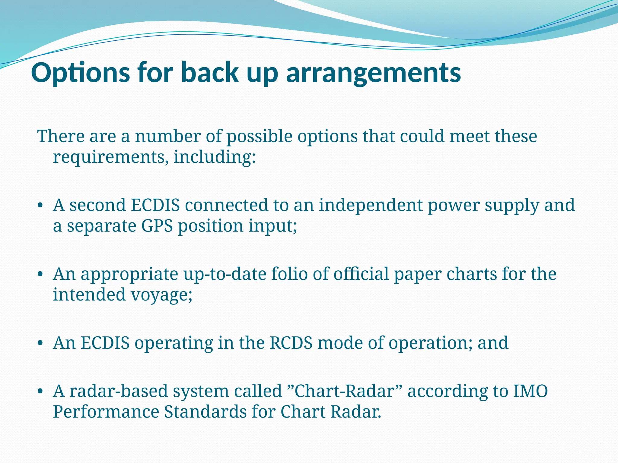 2017 ECDIS_PPT.pptx ELECTRONIC CHART DISPLAY | PPT