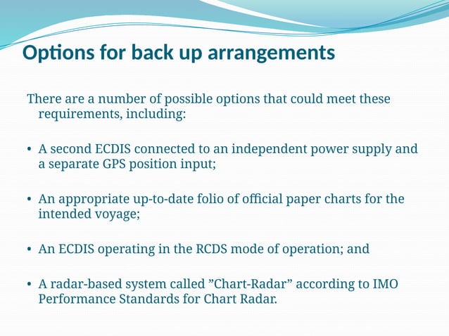 2017 ECDIS_PPT.pptx ELECTRONIC CHART DISPLAY | PPT