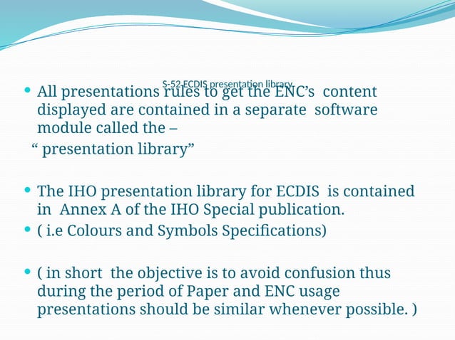 2017 ECDIS_PPT.pptx ELECTRONIC CHART DISPLAY | PPT