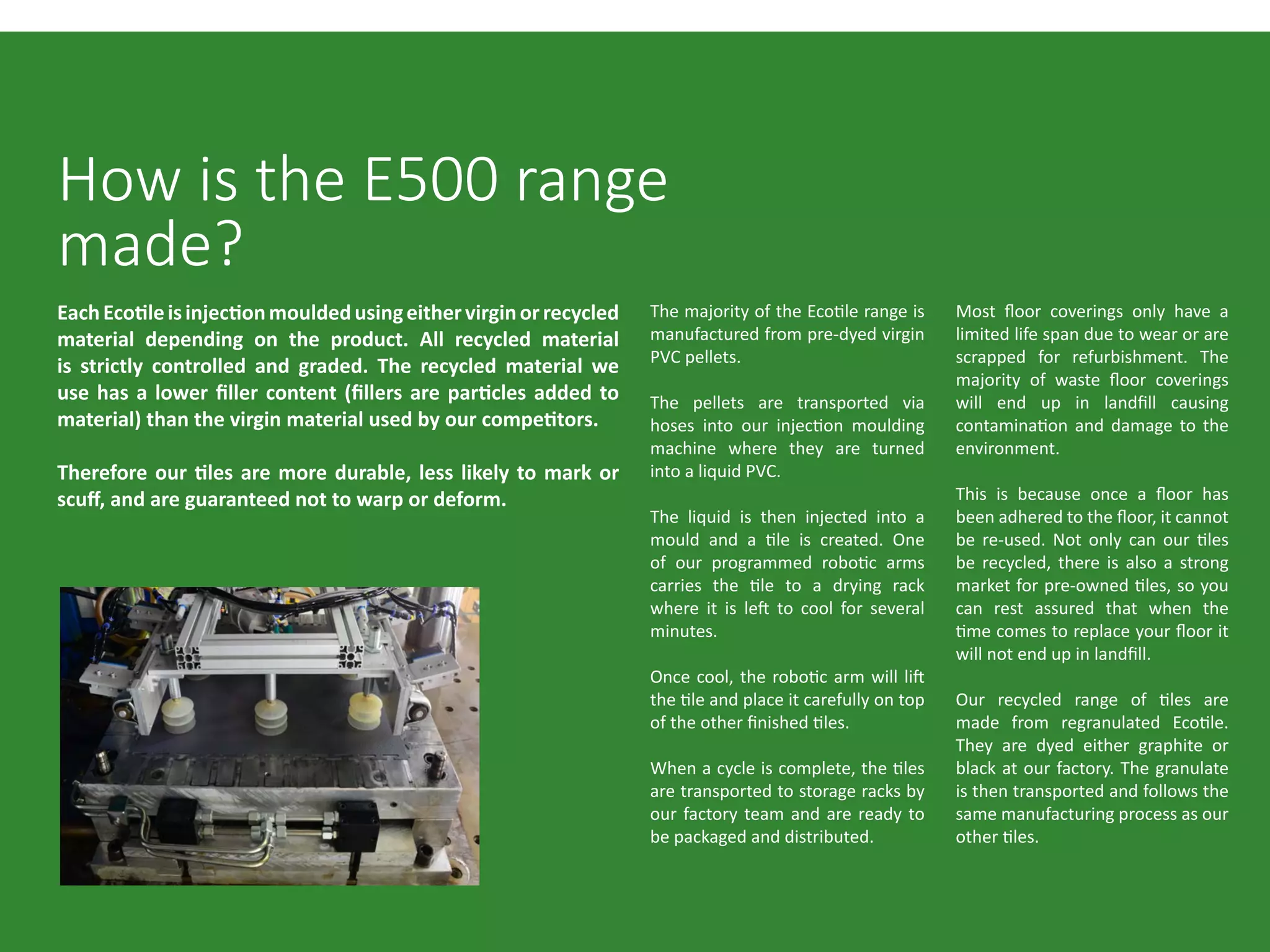 2017 Ecotile industrial flooring / interlocking floor tiles company profile | PPT