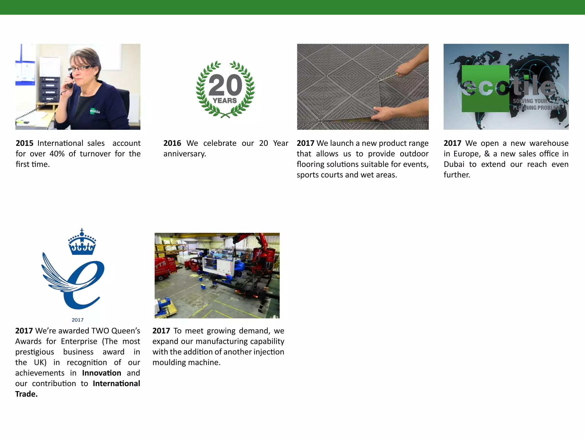 2017 Ecotile industrial flooring / interlocking floor tiles company profile | PPT