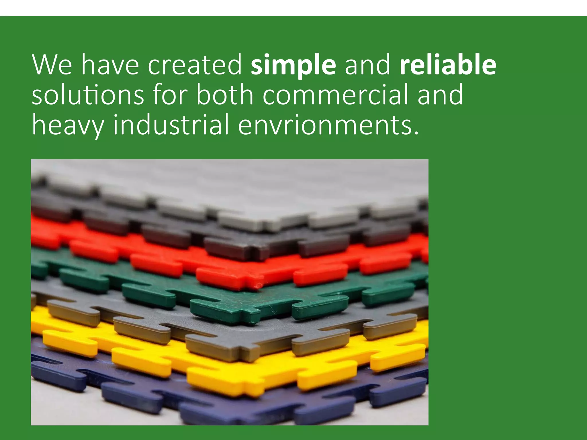 2017 Ecotile industrial flooring / interlocking floor tiles company profile | PPT