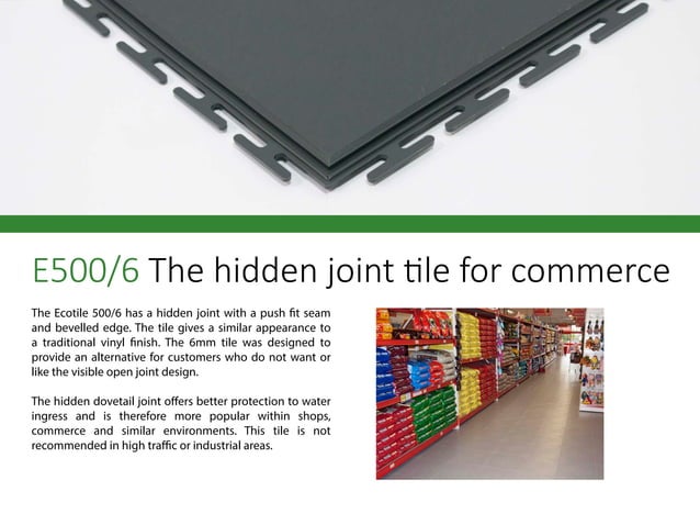 2017 Ecotile industrial flooring / interlocking floor tiles company profile | PPT